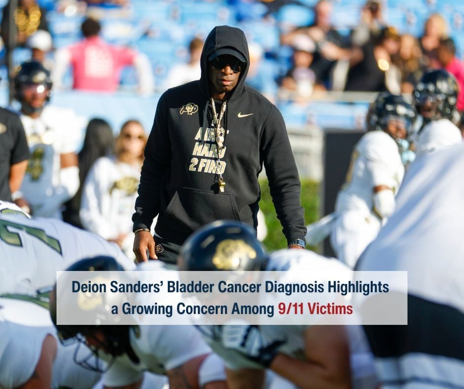 Deion Sanders’ Bladder Cancer Diagnosis Highlights a Growing Concern Among 9/11 Victims